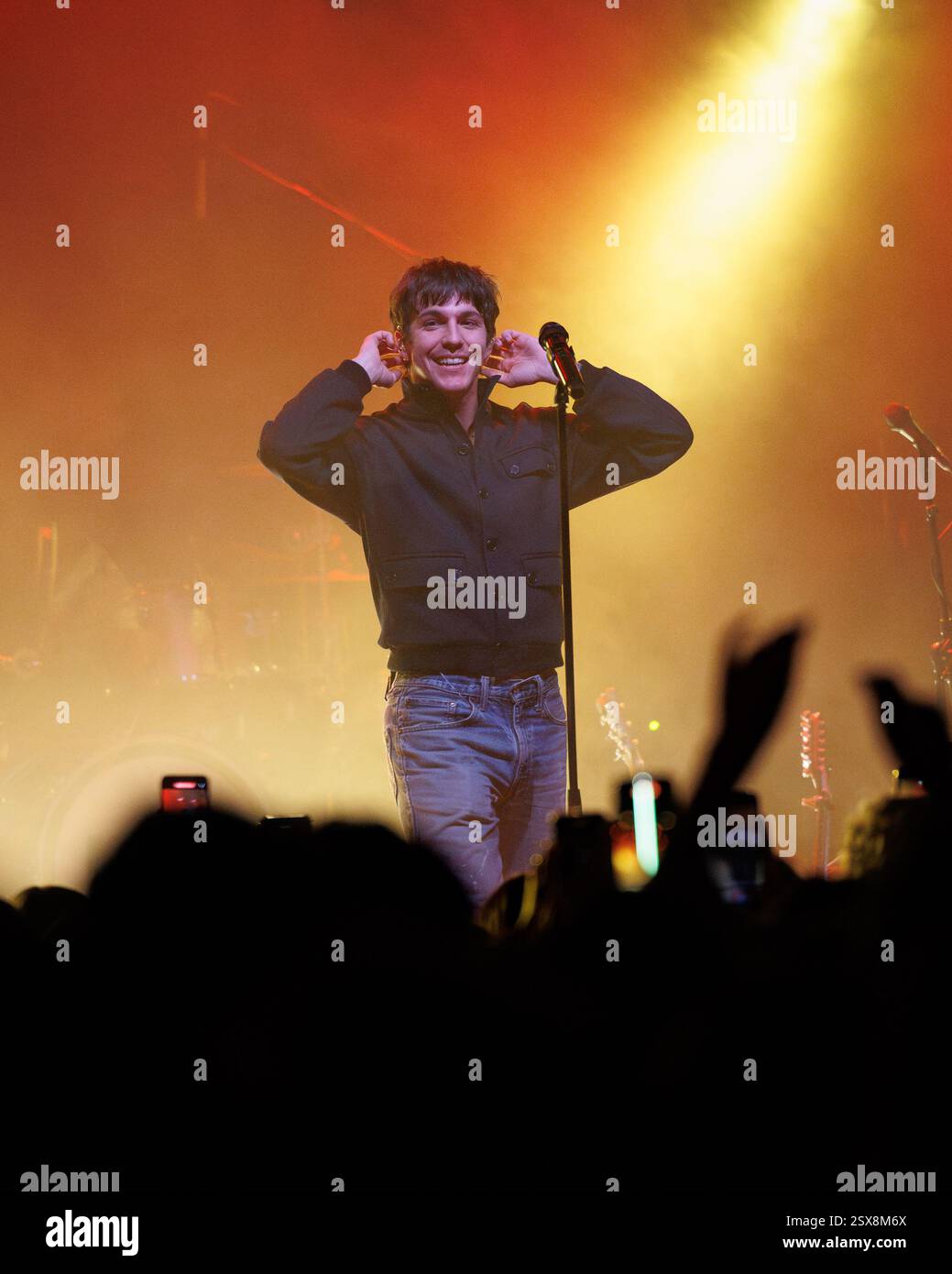 Barcelona, Spain. 9th December, 2024. Role Model (stage name for the ...