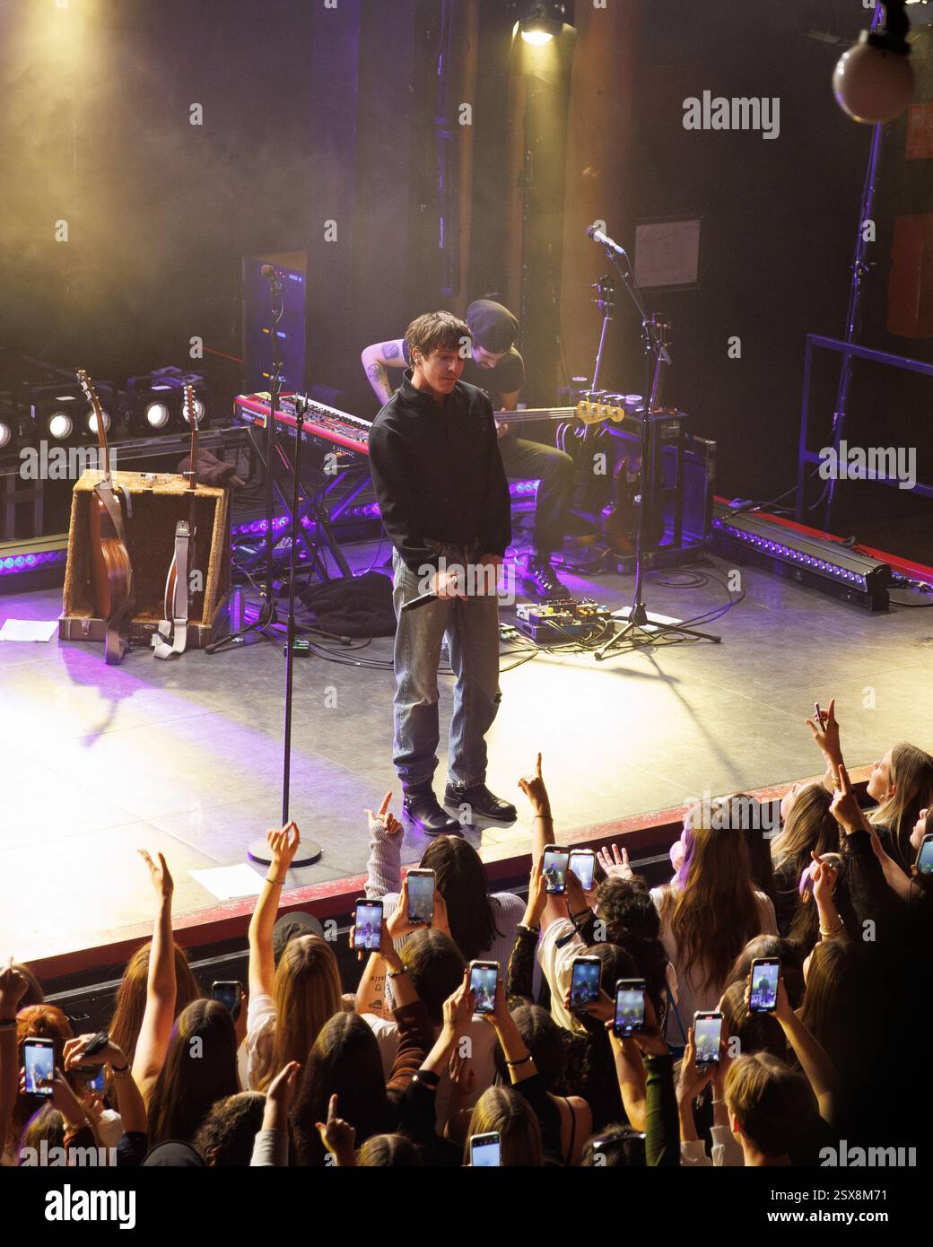 Barcelona, Spain. 9th December, 2024. Role Model (stage name for the ...
