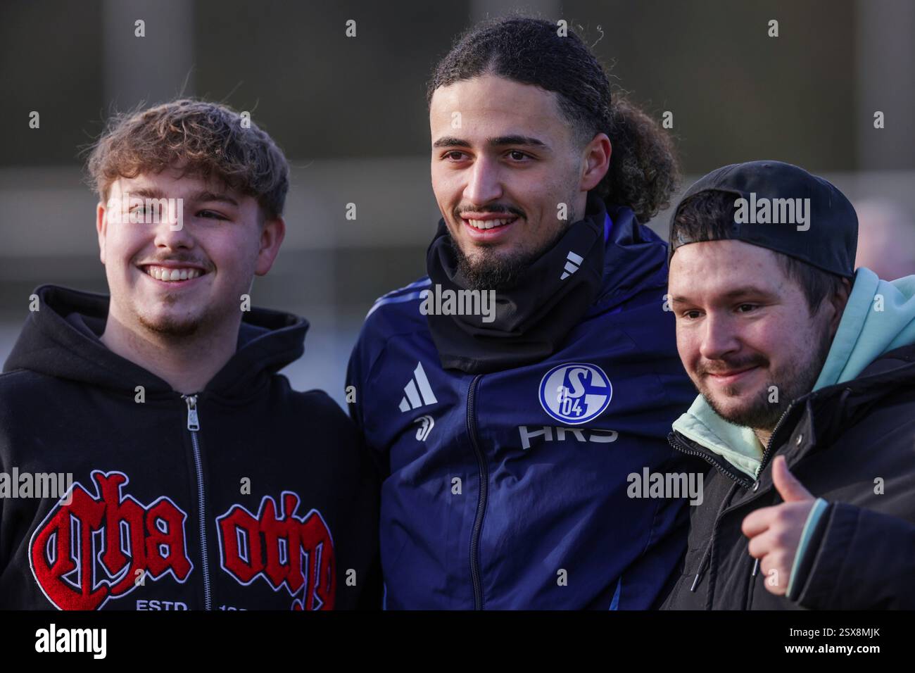 Gelsenkirchen, Deutschland. 19th Feb, 2025. 19.02.2025, Fussball ...