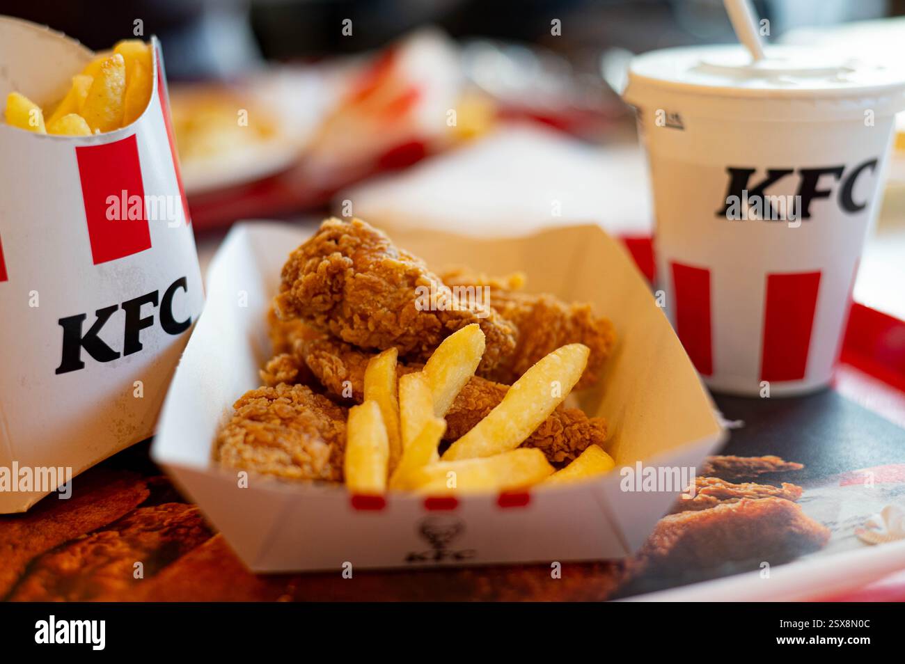 KFC is popular fast food chain known as Kentucky Fried Chicken Stock ...