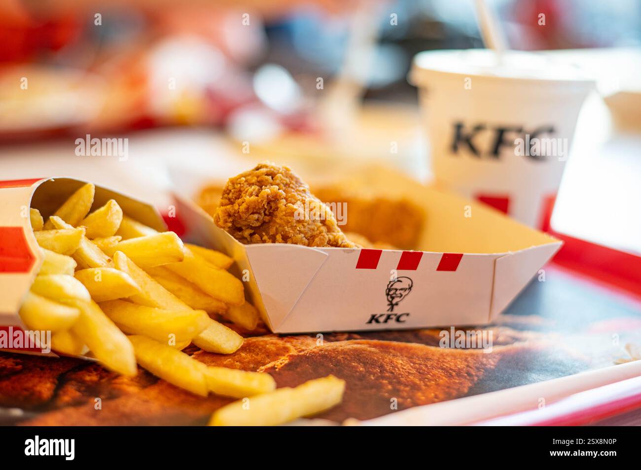KFC is popular fast food chain known as Kentucky Fried Chicken Stock ...