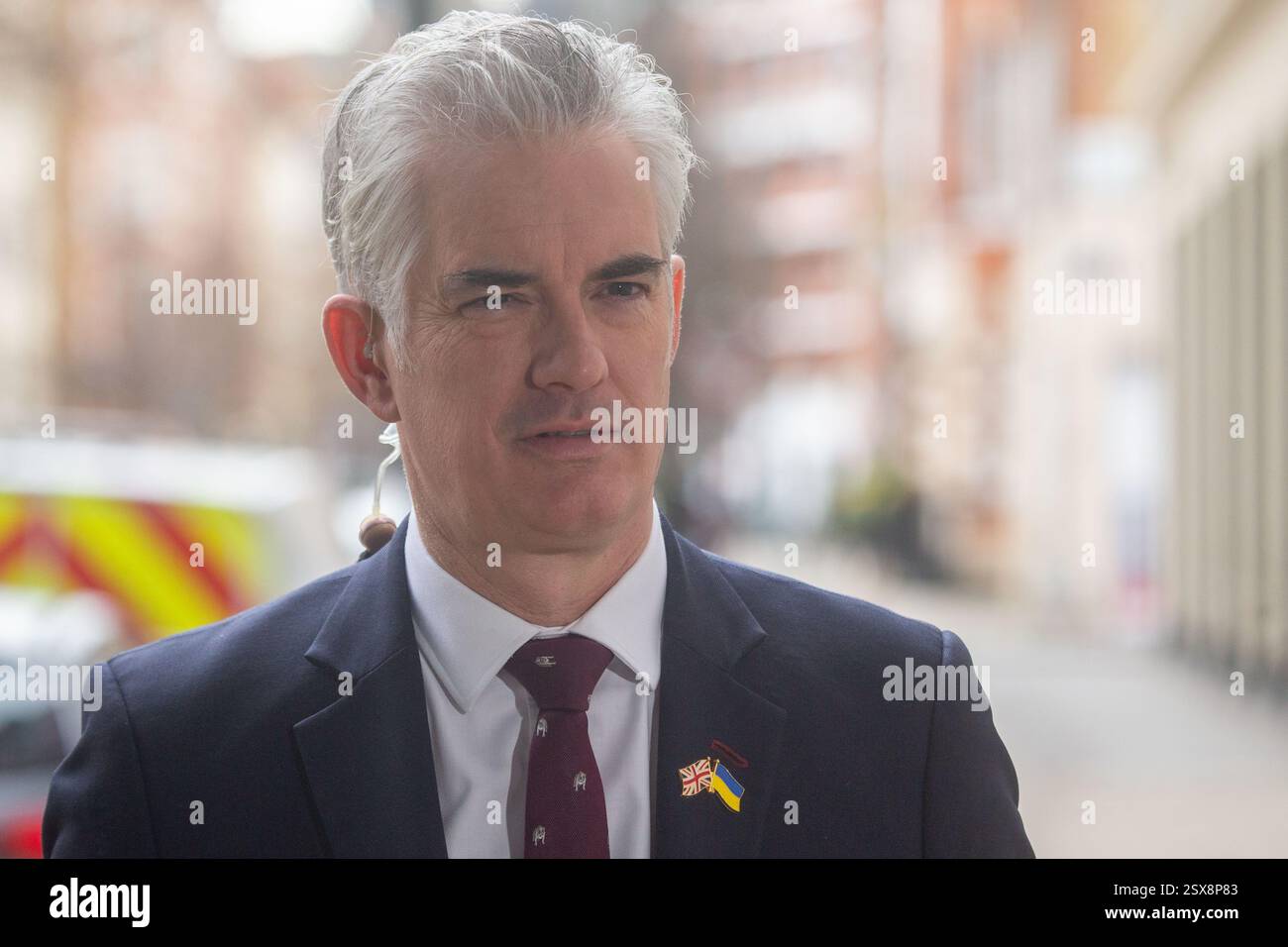 February 23, 2025, London, England, United Kingdom: Shadow Defence ...