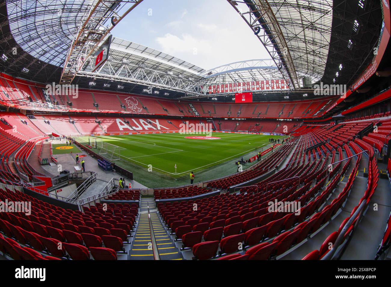 AMSTERDAM , 23-02-2025 , Johan Cruijff ArenA , Season 2024 / 2025 , Football , Eredivisie ...