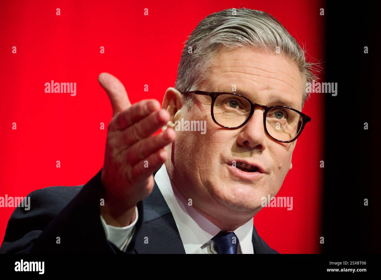 Glasgow Scotland, UK 23 February 2025. Prime Minister of the United ...