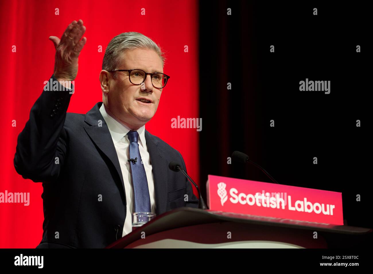 Glasgow Scotland, UK 23 February 2025. Prime Minister of the United ...