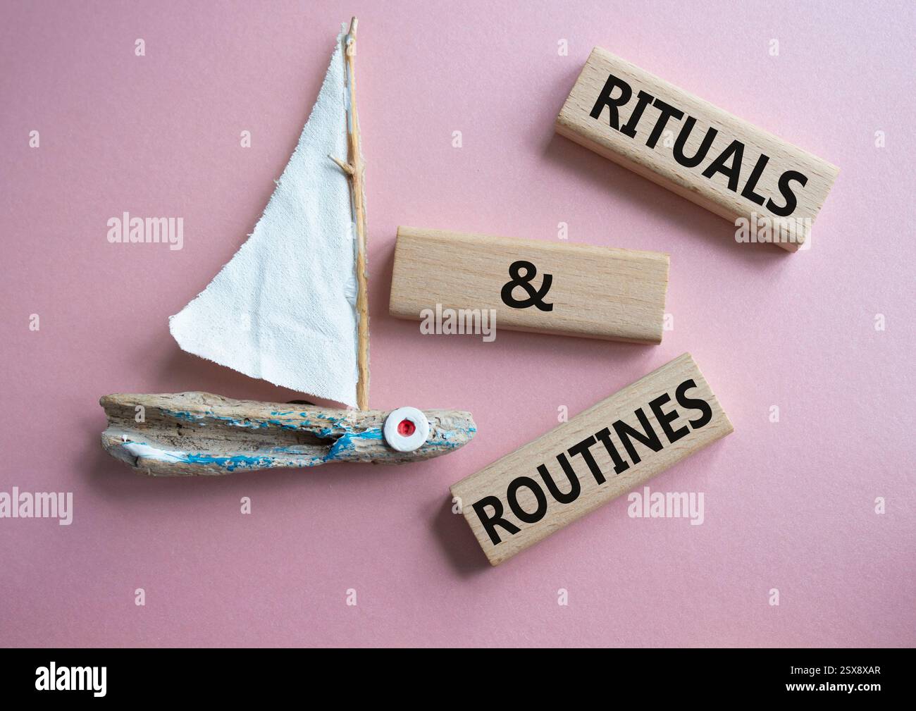 Rituals and Routines symbol. Concept words Rituals and Routines on ...