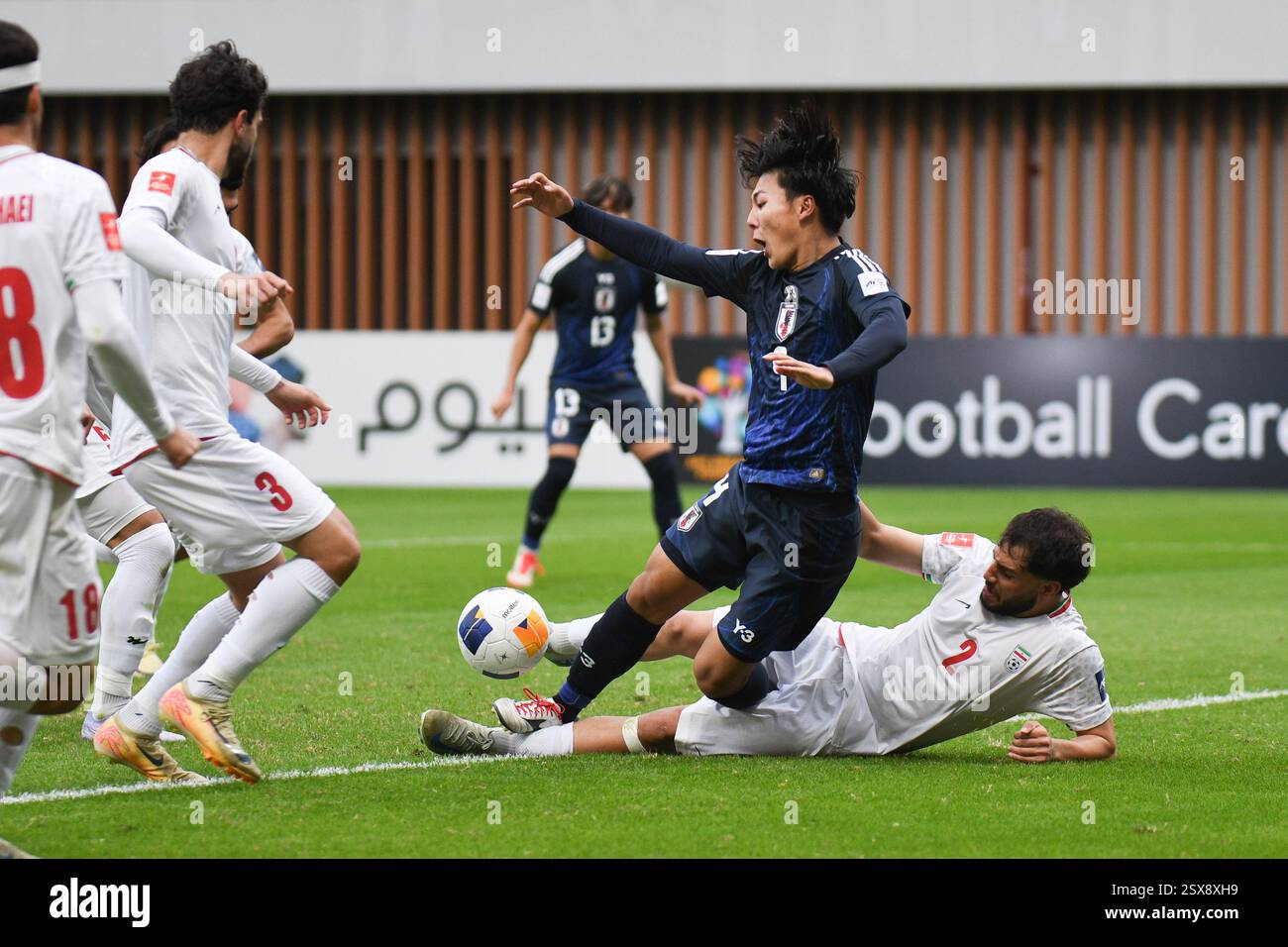 Shenzhen, China. 23 February, 2025. Soma Kanda #9 of Japan during the ...