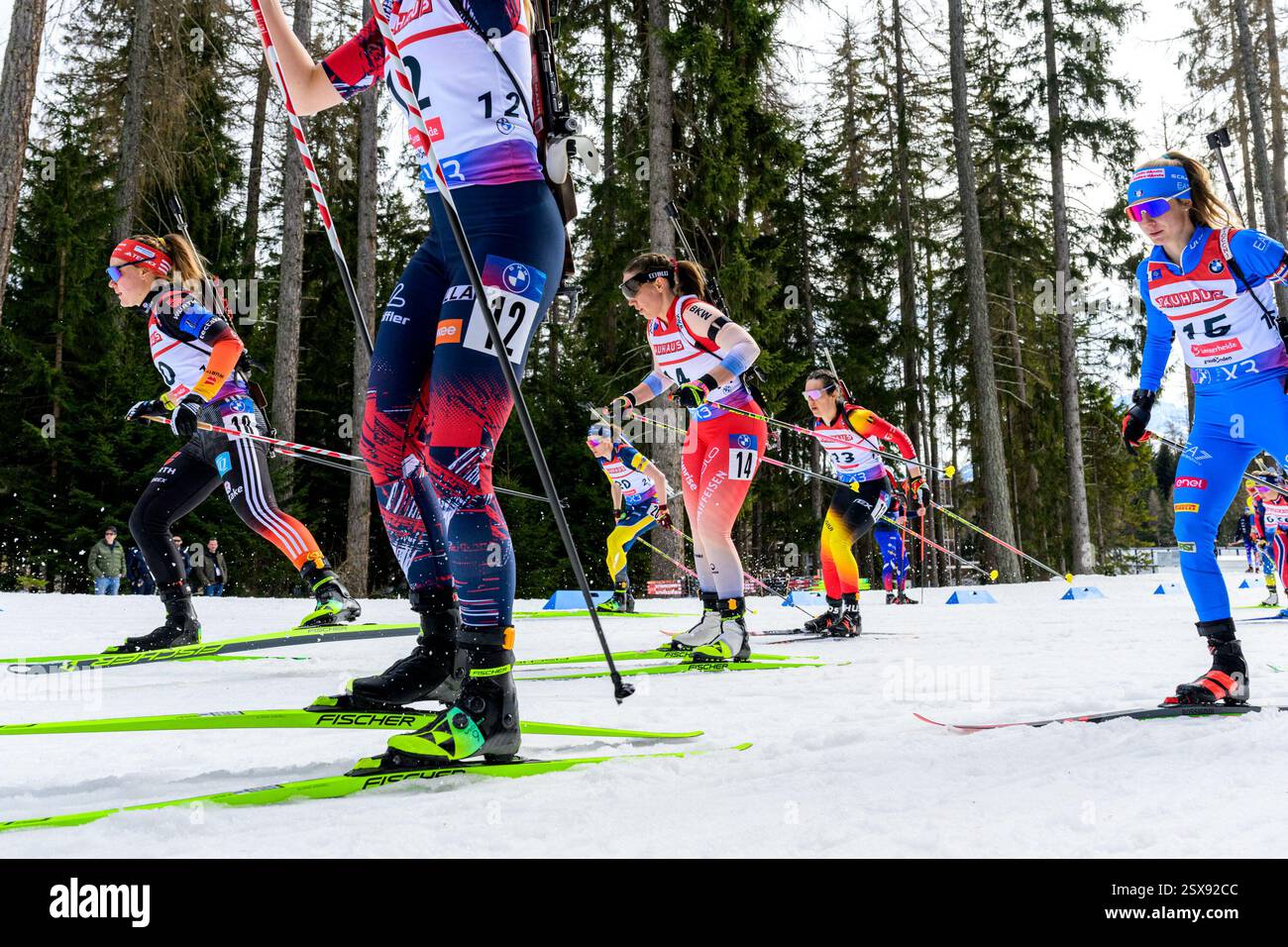 250223 Tuuli Tomingas of Estonia, Hanna Öberg of Sweden, Lena Haecki ...