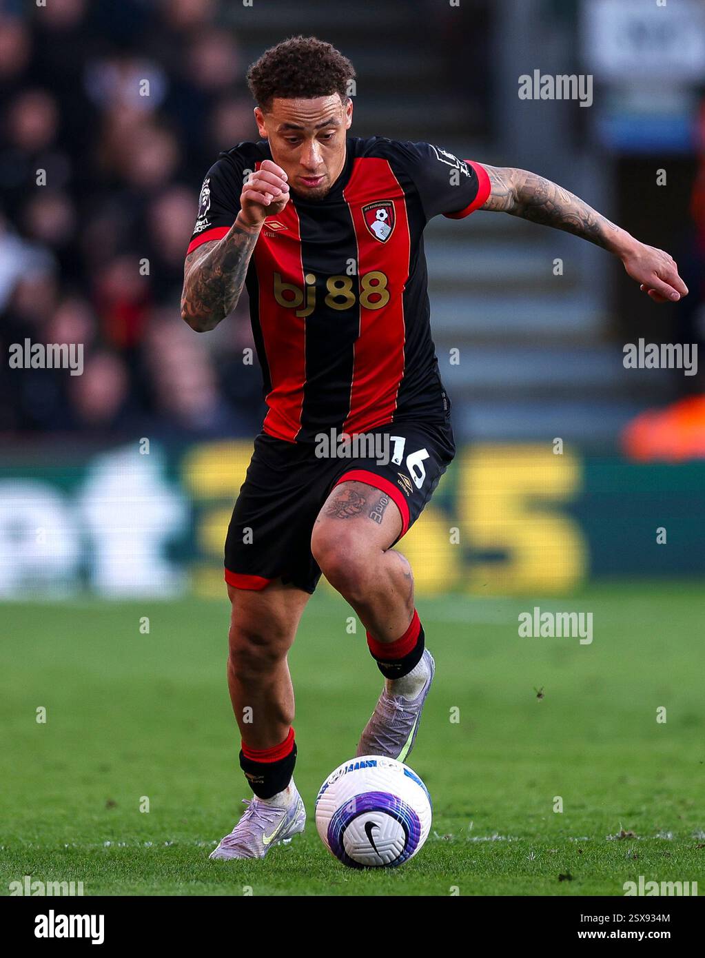 Bournemouth's Marcus Tavernier during the Premier League match at the ...