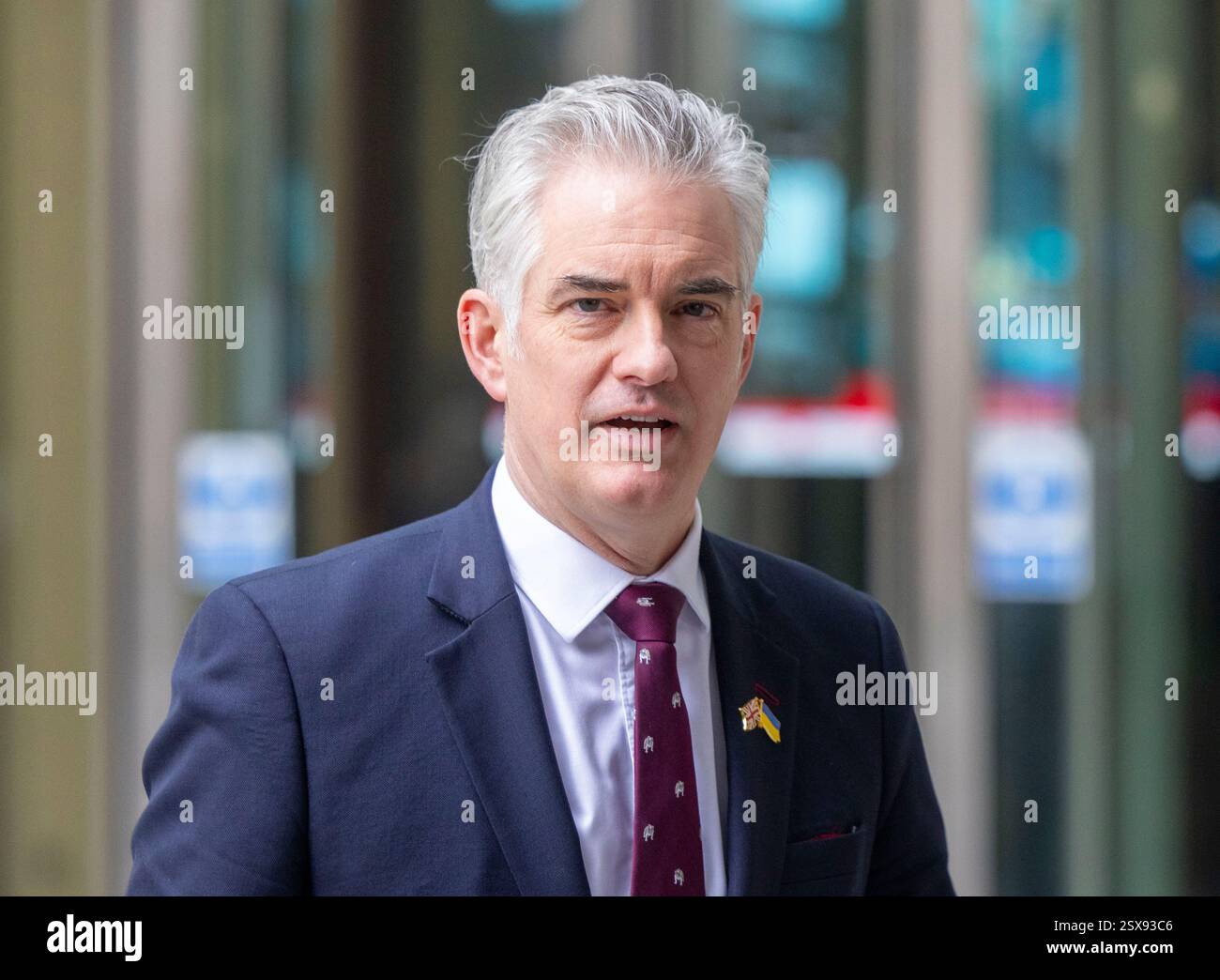 London, UK. 23rd Feb, 2025. James Cartlidge, Shadow Secretary of State ...