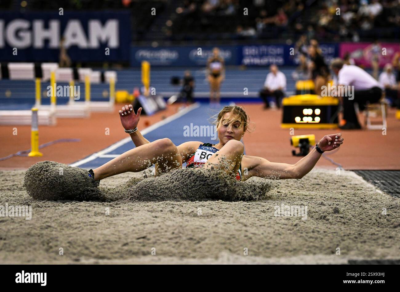 Utilita Arena, Birmingham, UK. 22nd Feb, 2025. 2025 UK Indoor Athletics ...