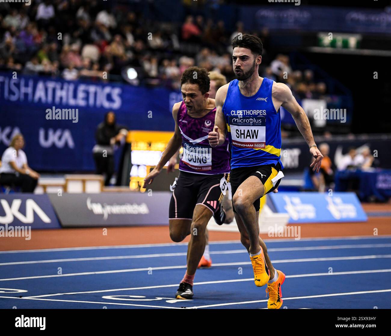 Utilita Arena, Birmingham, UK. 22nd Feb, 2025. 2025 UK Indoor Athletics ...