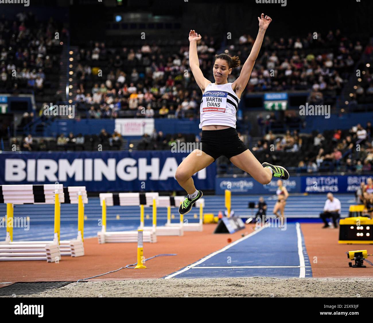 Utilita Arena, Birmingham, UK. 22nd Feb, 2025. 2025 UK Indoor Athletics ...