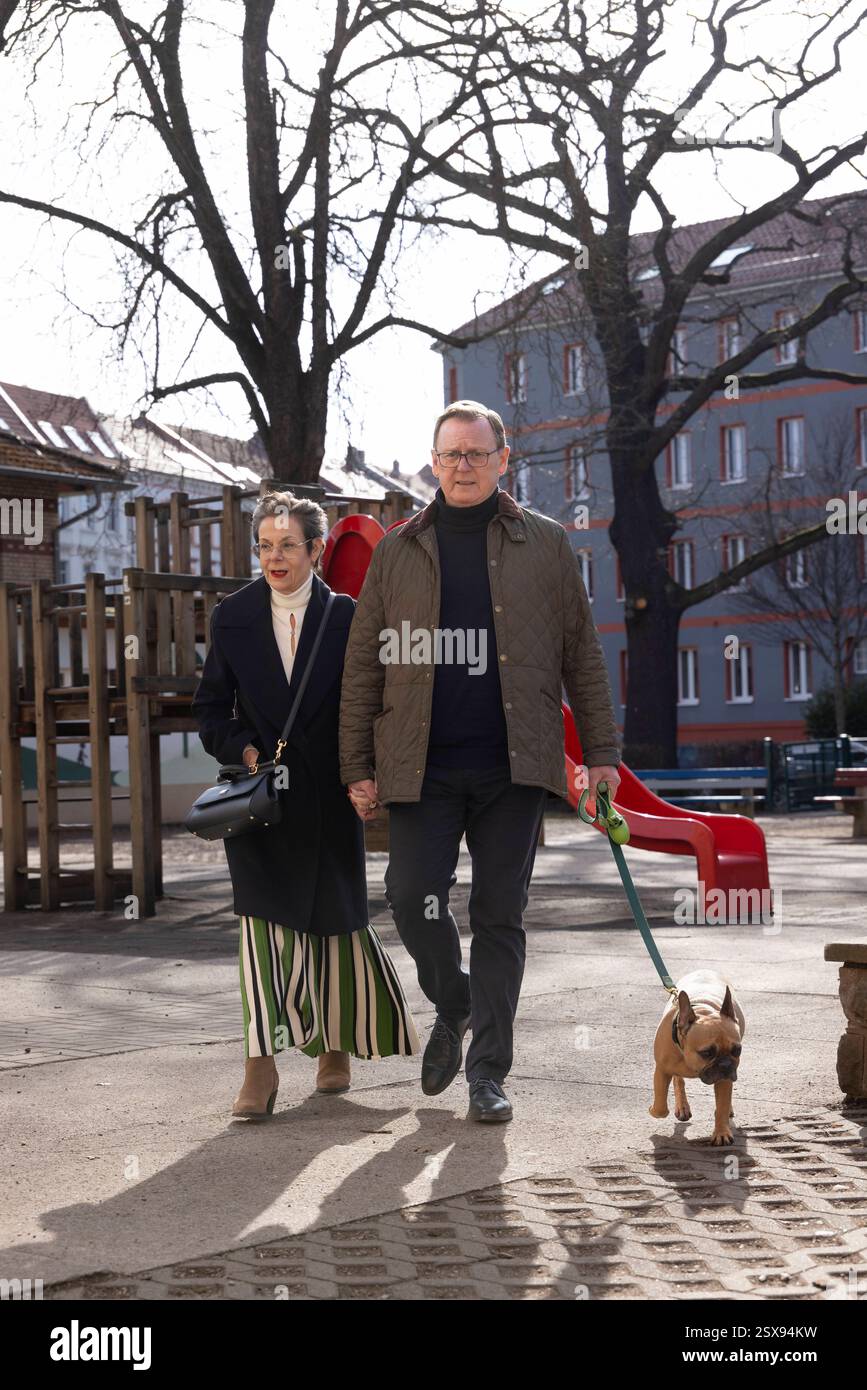 Bundestagswahl 2025 223022025 - Germana Alberti vom Hofe, Bodo Ramelow ...
