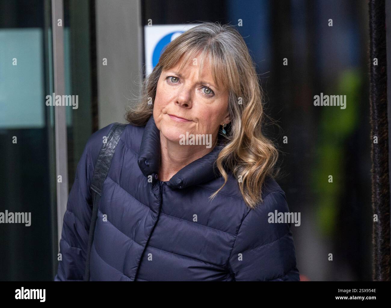 London, UK. 23rd Feb, 2025. Louise Lear, British television and radio ...