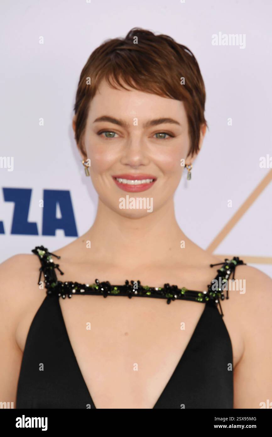 Santa Monica, California, USA. 22nd Feb, 2025. Emma Stone attends the ...
