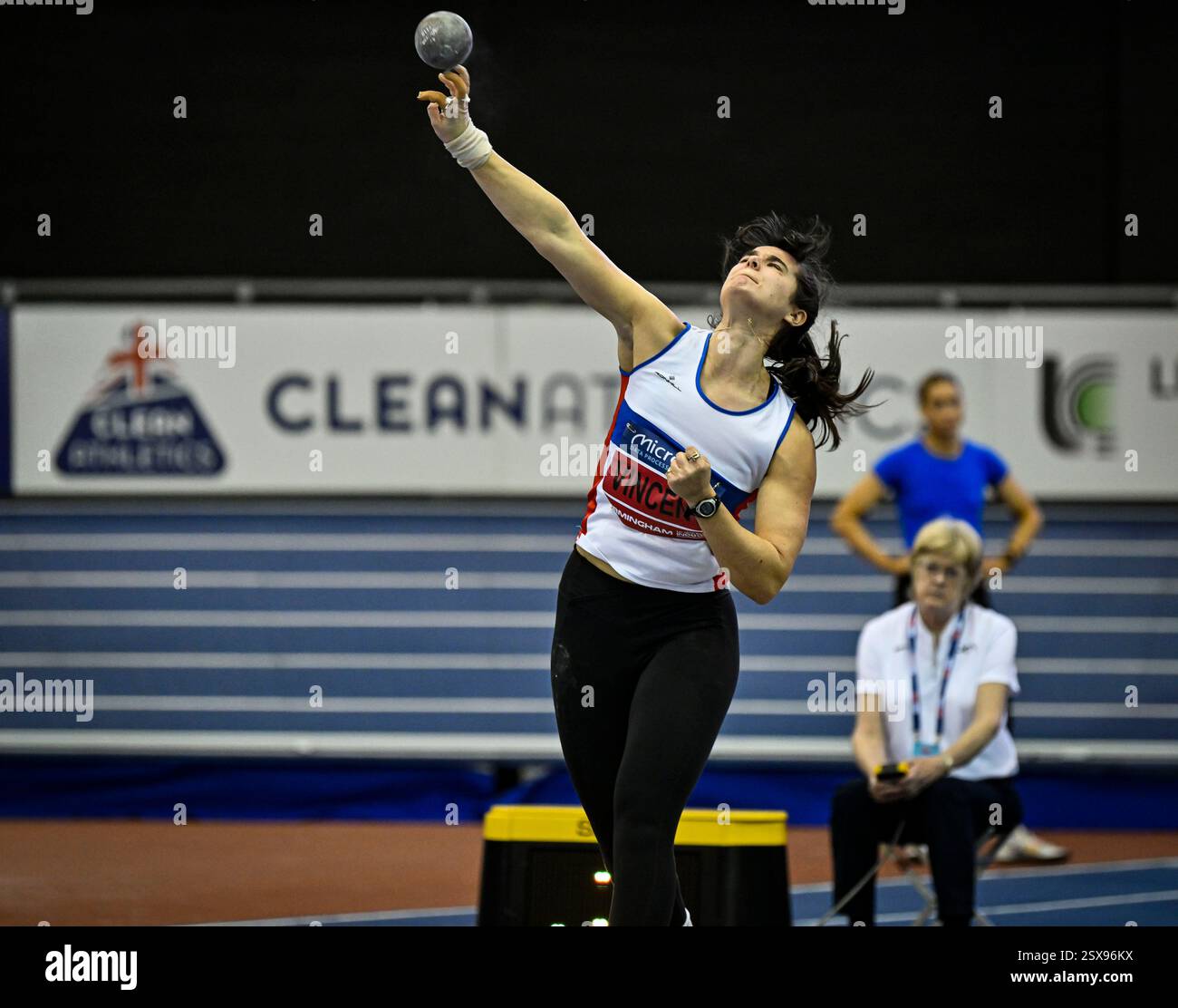 Utilita Arena, Birmingham, UK. 23rd Feb, 2025. 2024 UK Indoor Athletics ...