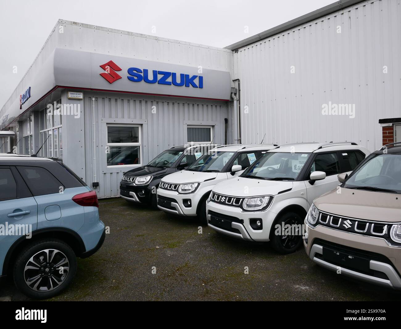 Suzuki car dealership, Marsh Barton Trading Estate, Exeter, Devon, UK ...