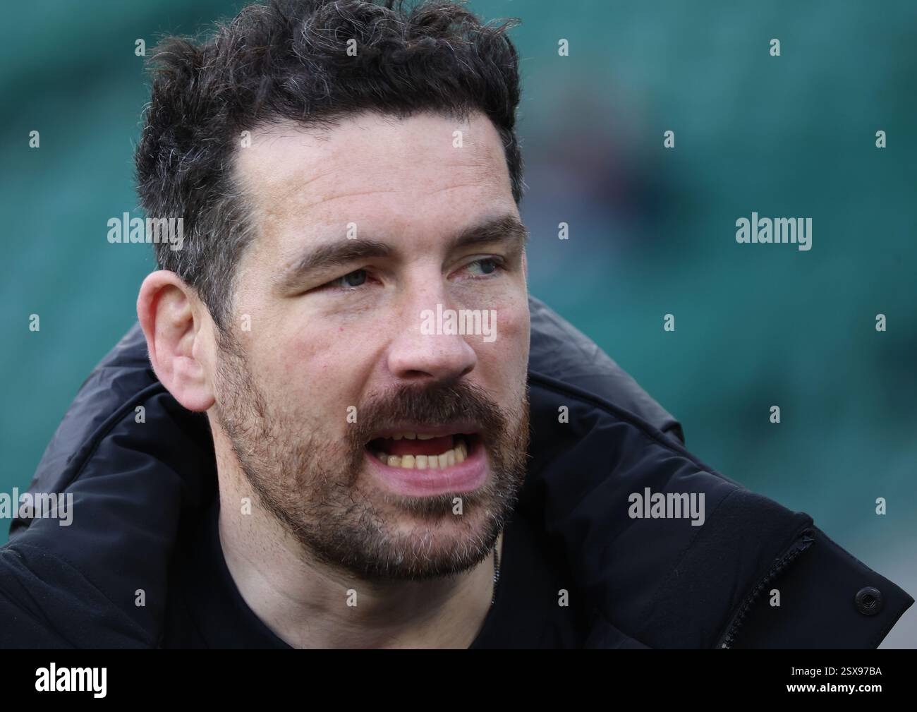 Jim Hamilton Ex Scotland player during The Calcutta Cup, Guinness Men's ...