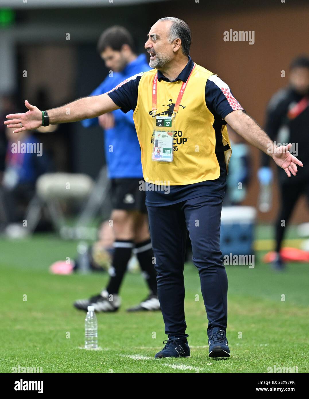 Shenzhen, China's Guangdong Province. 23rd Feb, 2025. Iran's head coach ...