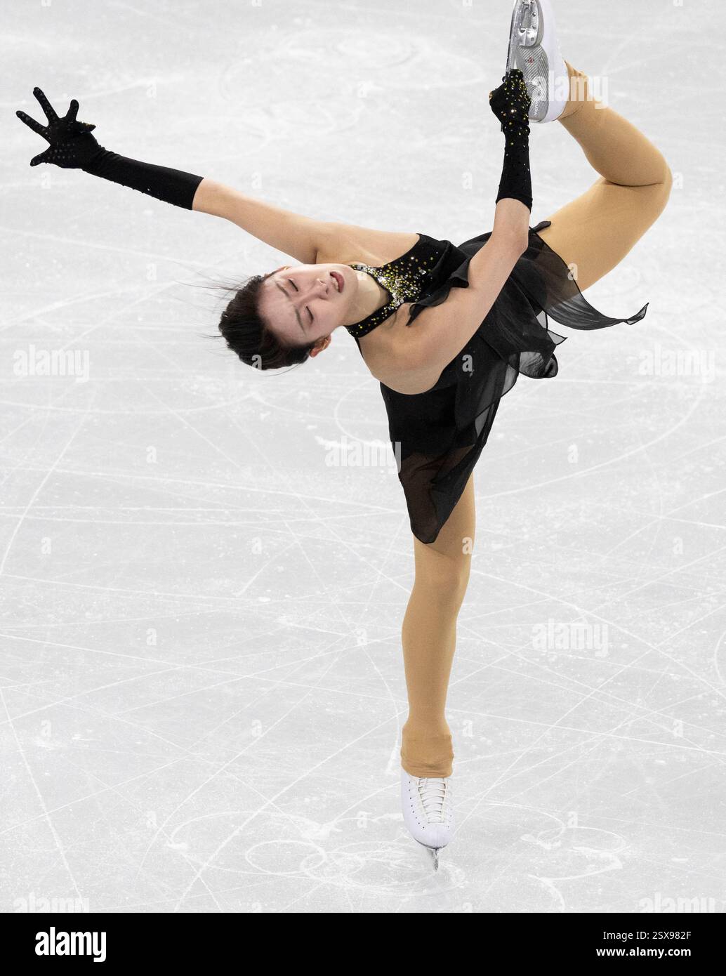 Seoul, South Korea. 23rd Feb, 2025. Chen Hongyi of China competes ...