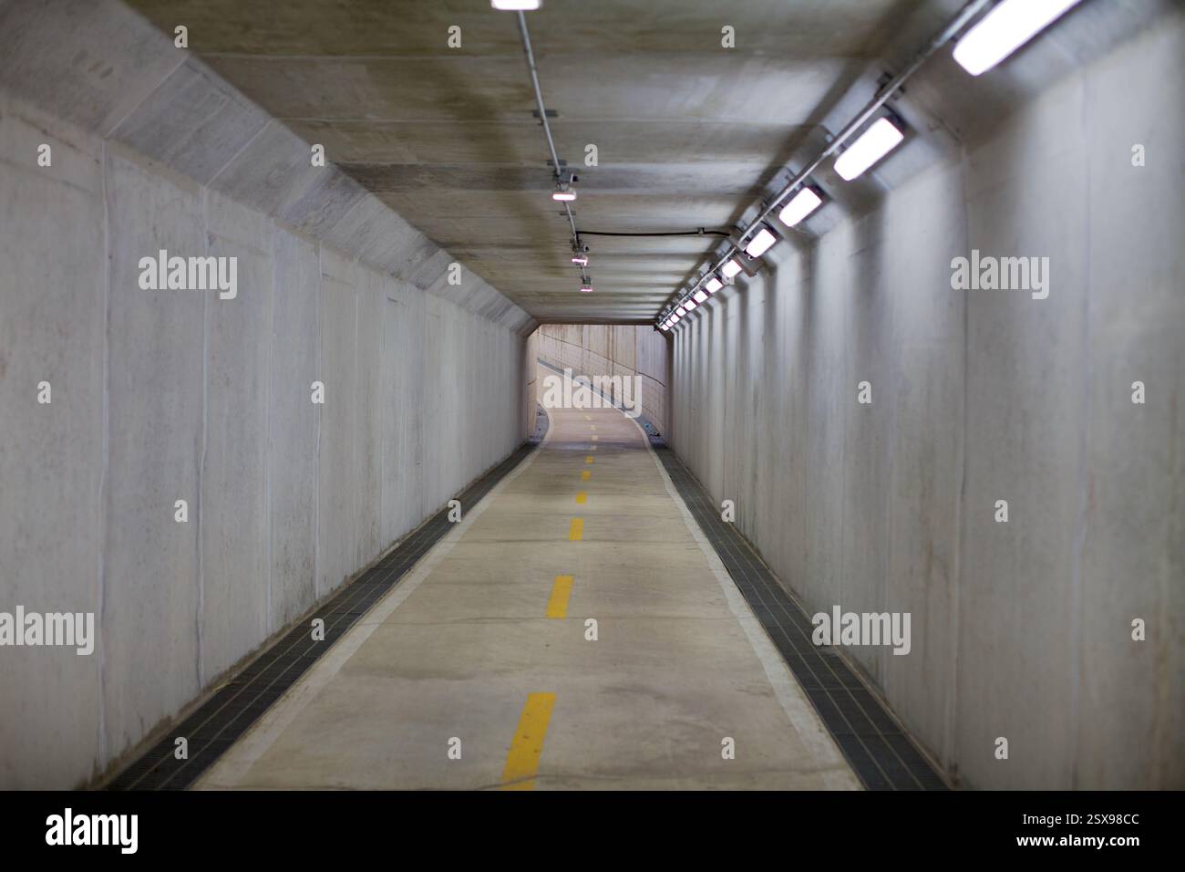 Daejeon, South Korea - November 12, 2020: A well-lit cycling and ...