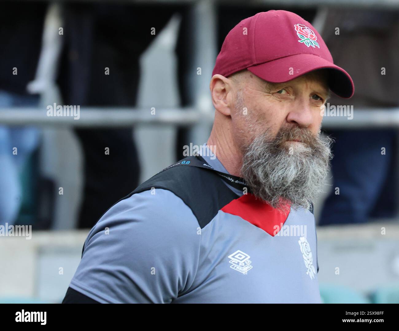 London, UK. 22nd Feb, 2025. Andrew Strawbridge Assistant Coach and ...
