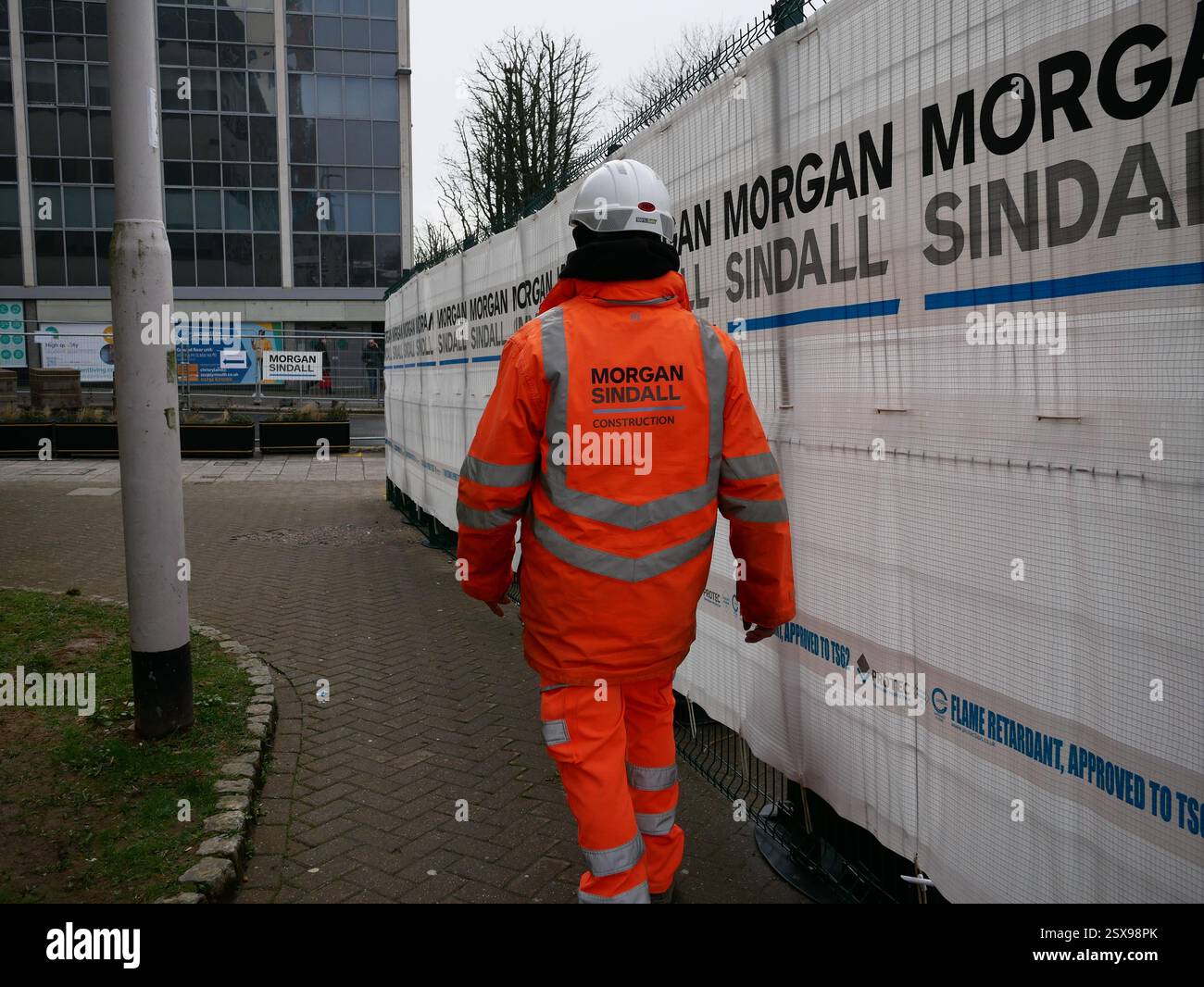 Morgan Sindall Construction company worker a main contractor on the ...