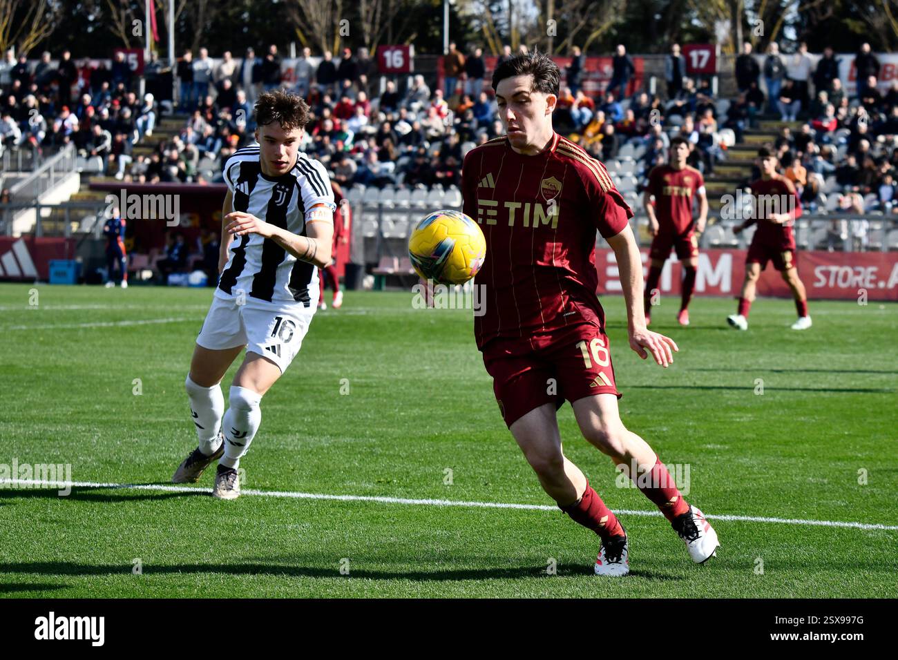 Rome, Italy. 23rd Feb 2025. Mattia Mannini (Roma U20) - Roma U20 vs Juventus U20 27th day of ...