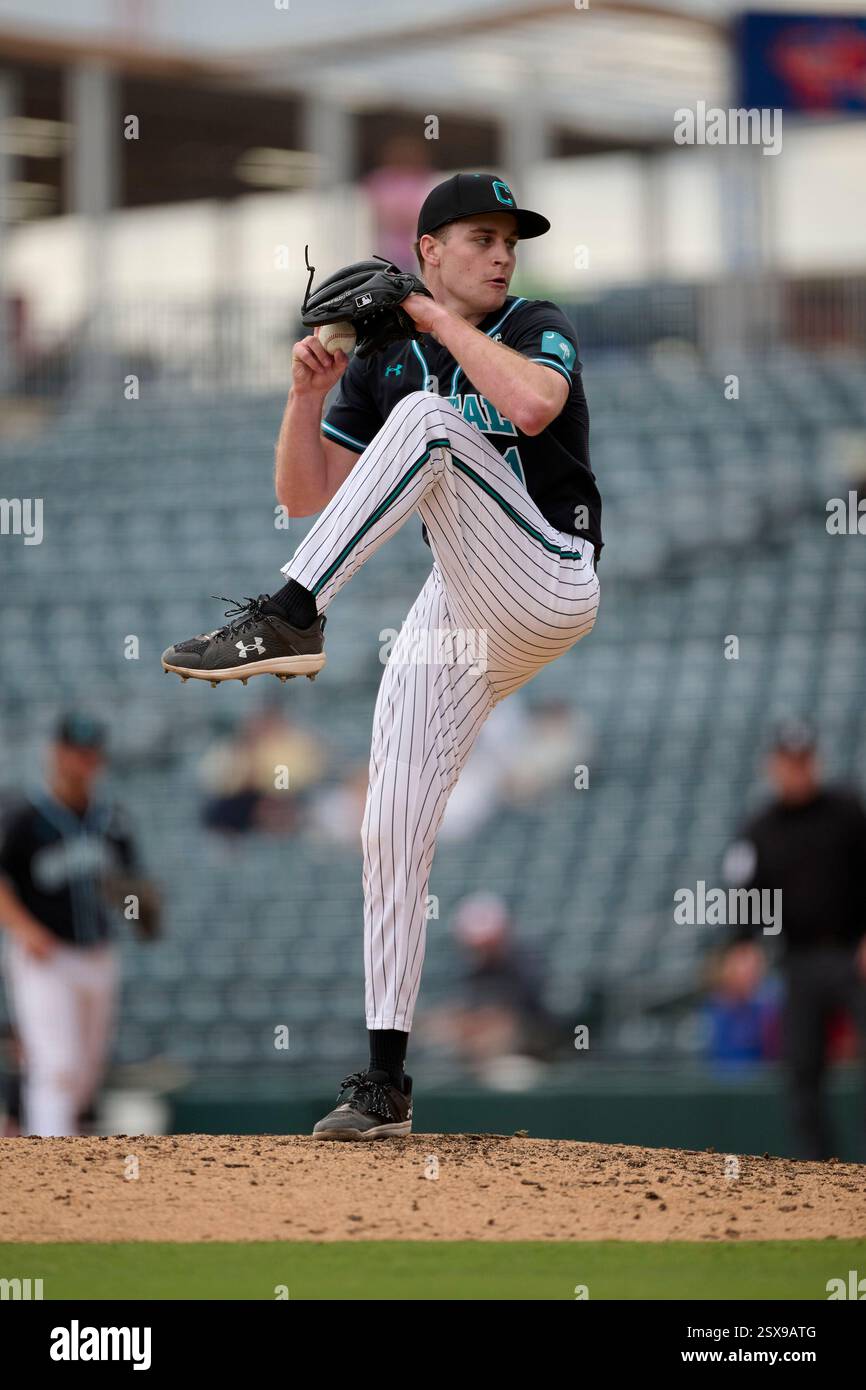 Coastal Carolina Chanticleers pitcher Scott Doran (31) during an NCAA ...