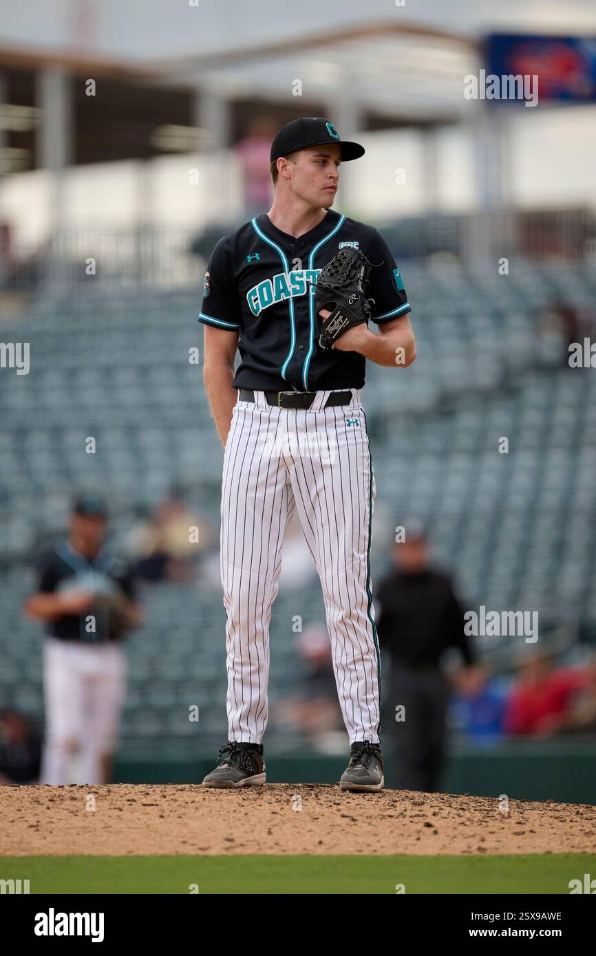 Coastal Carolina Chanticleers pitcher Scott Doran (31) during an NCAA ...