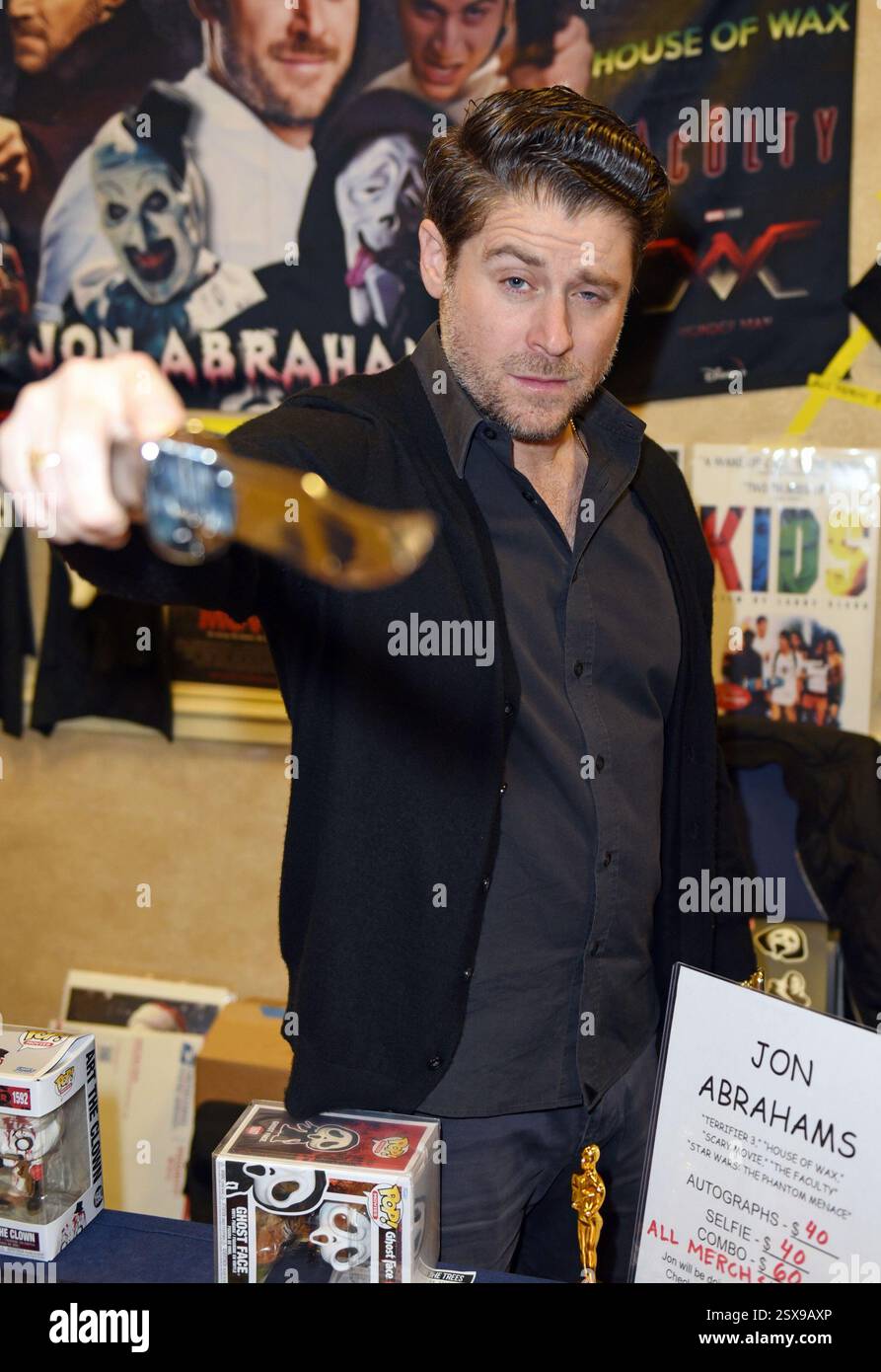 Ga. 22nd Feb, 2025. Jon Abrahams in attendance for Atlanta Days of the Dead Tattoo Expo ...