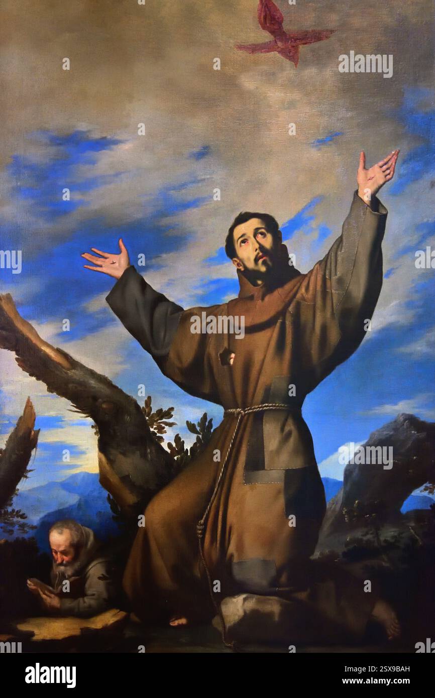 Saint Francis in Ecstasy 1640 by Jusepe de Ribera (?) Xátiva (Valencia), 1591 – Naples,1652 Fine ...