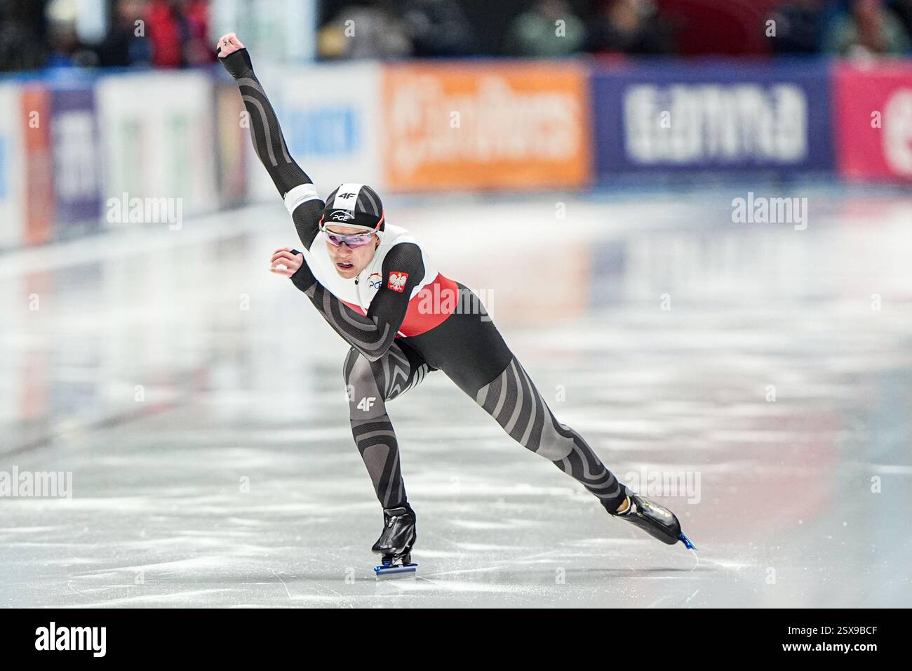 TOMASZOW MAZOWIECKI, POLAND - FEBRUARY 23: Kaja Ziomek-Nogal of Poland ...