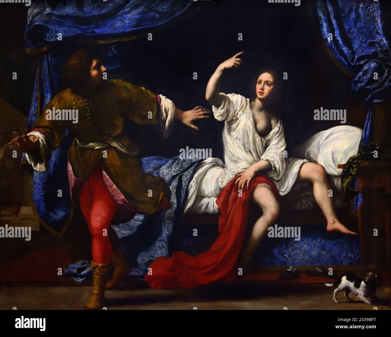 Joseph and Potiphar’s Wife 17th Century by Felice Ficherelli San ...