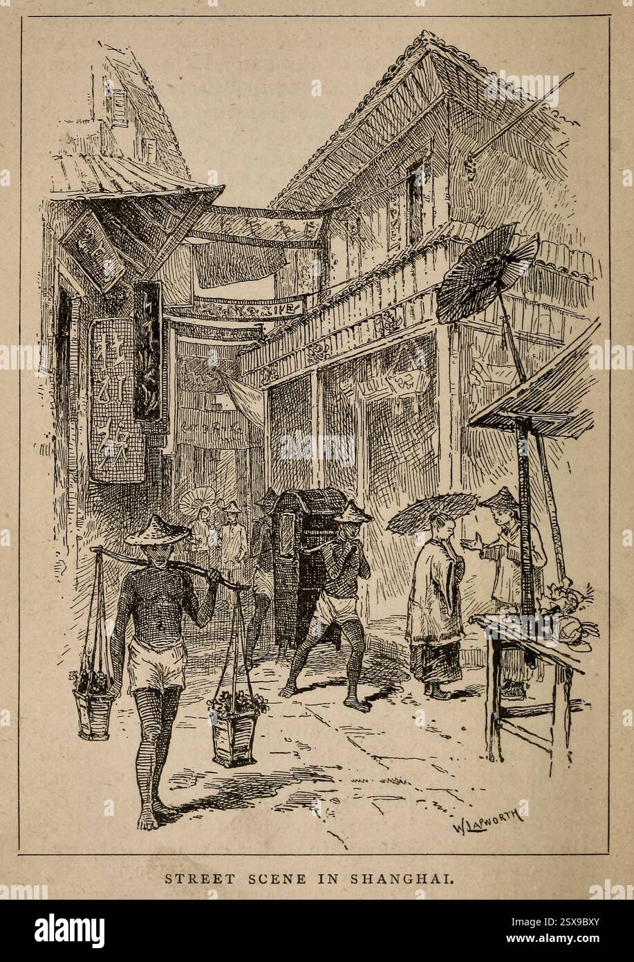 1880s street scene hi-res stock photography and images - Alamy