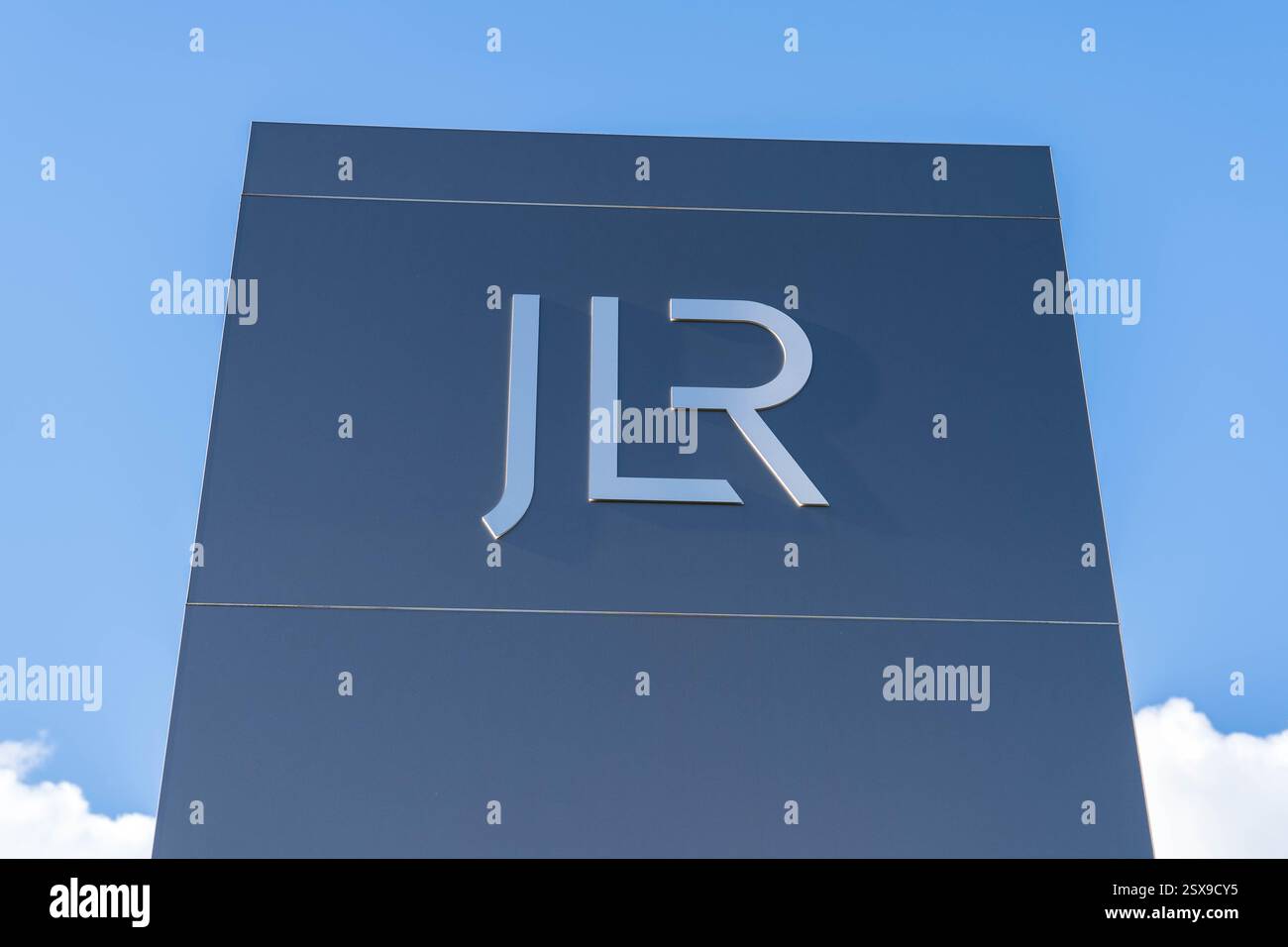 Wolverhampton, UK - February 22 2025: Jaguar Land Rover motor company ...