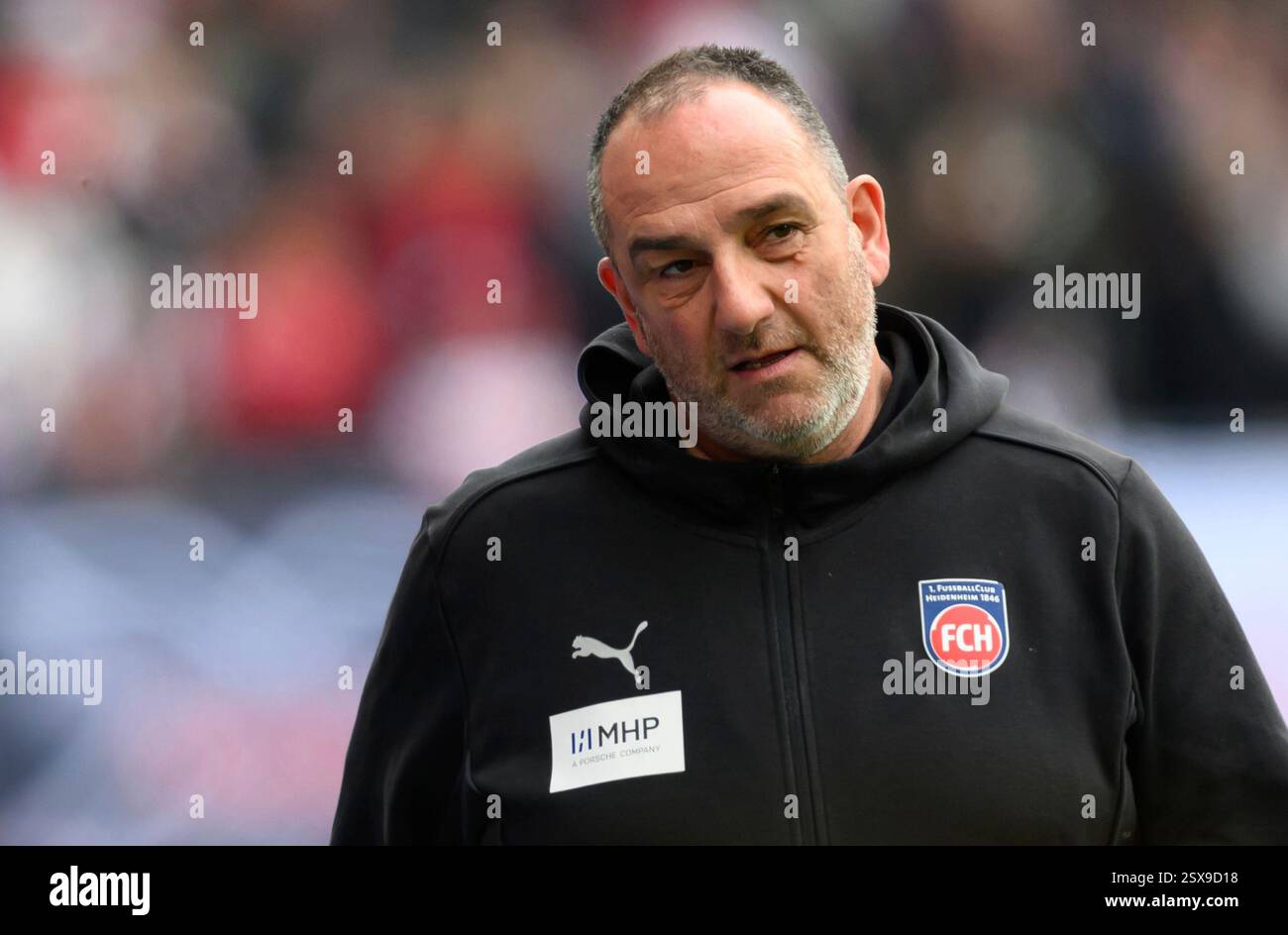 Heidenheim's head coach Frank Schmidt before the German Bundesliga ...