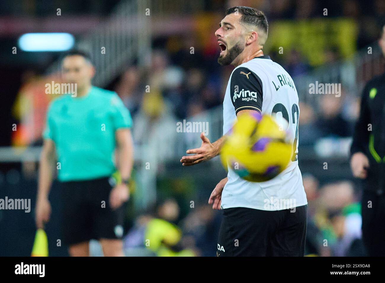 Valencia, Spain. 23rd Feb, 2025. VALENCIA, SPAIN - FEBRUARY 22: Luis ...