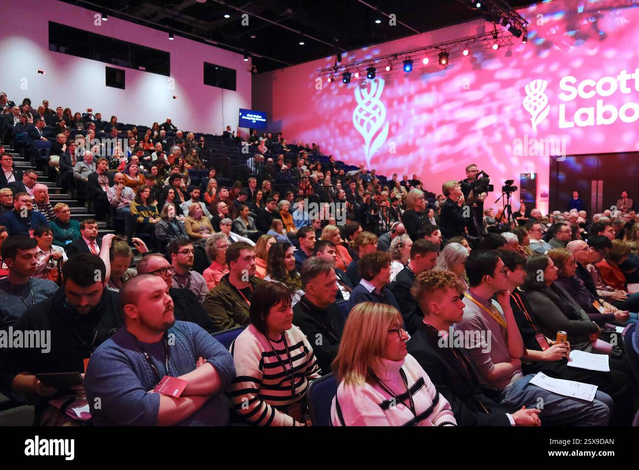 UK: Scottish Labour Party Annual Conference at Scottish Event Campus ...