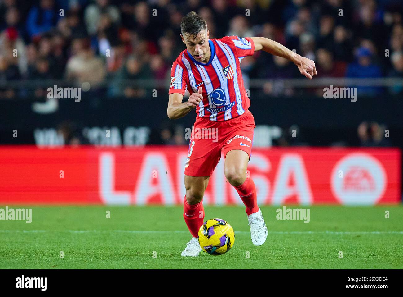Valencia, Spain. 23rd Feb, 2025. VALENCIA, SPAIN - FEBRUARY 22: Cesar ...