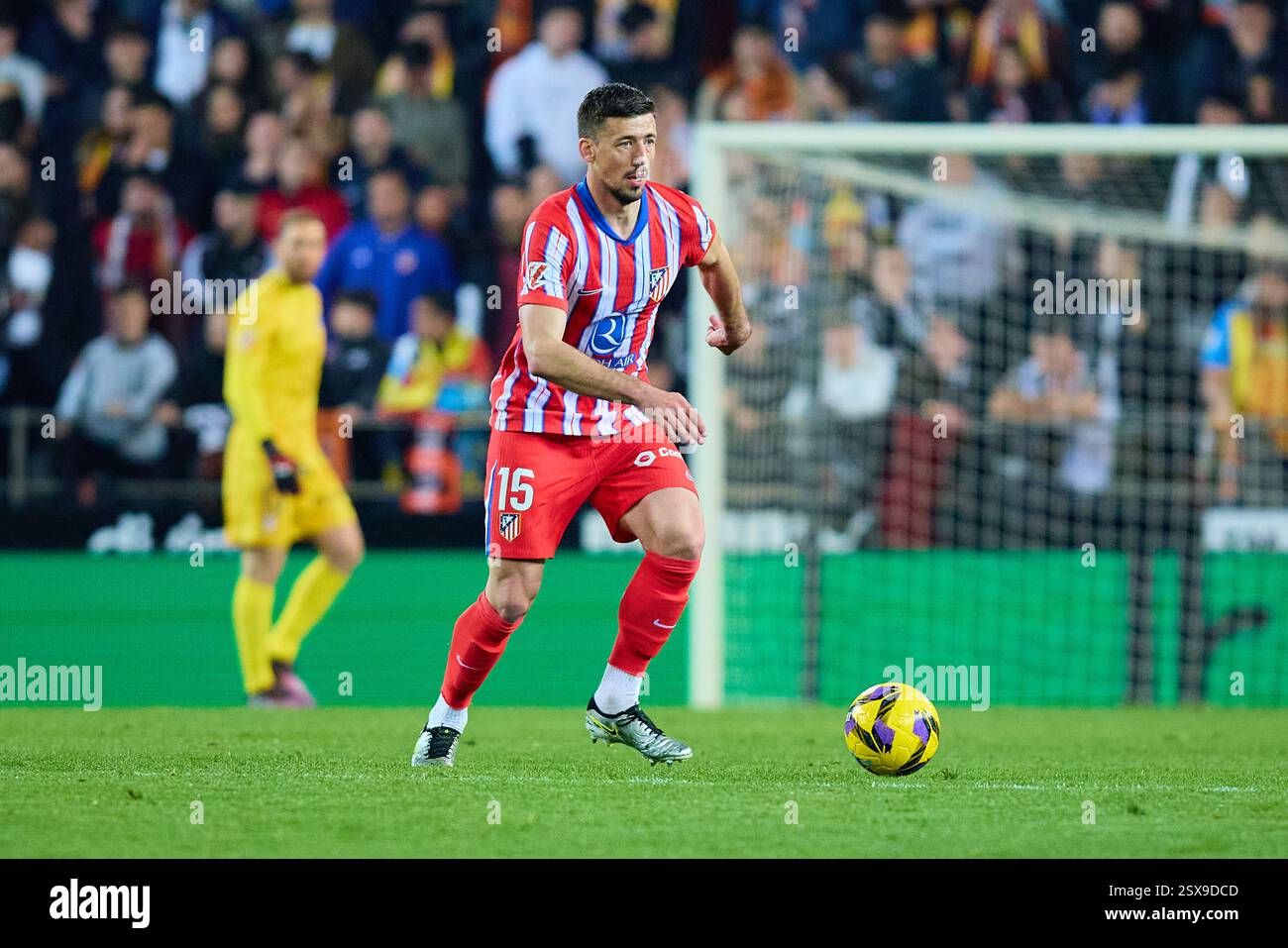 Valencia, Spain. 23rd Feb, 2025. VALENCIA, SPAIN - FEBRUARY 22: Clement ...