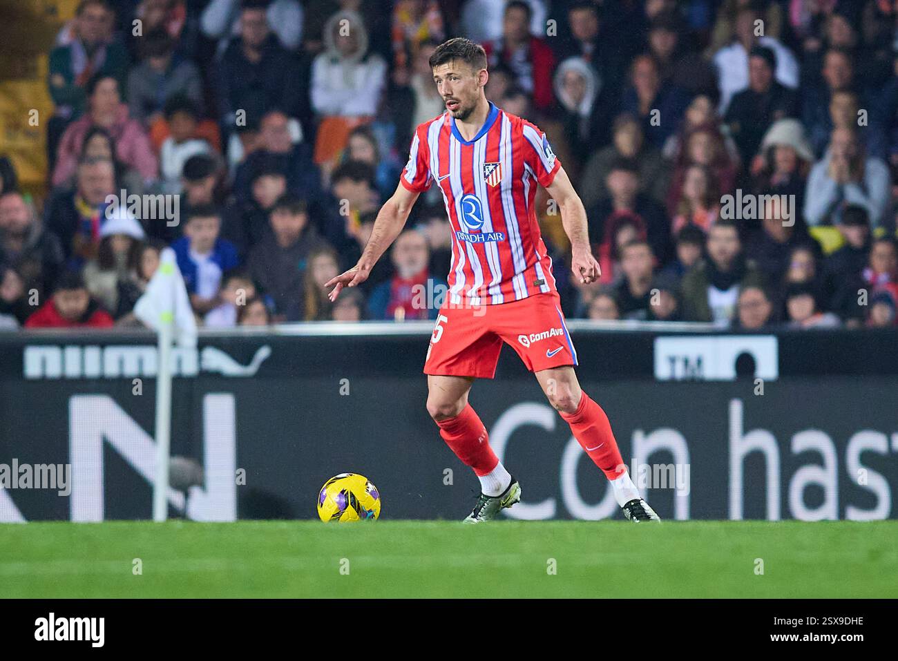 Valencia, Spain. 23rd Feb, 2025. VALENCIA, SPAIN - FEBRUARY 22: Clement ...