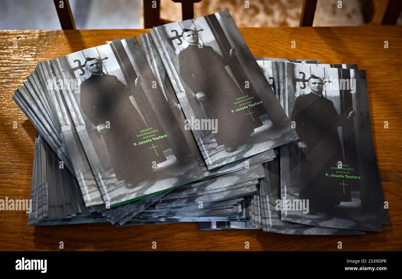 Cihost, Czech Republic. 23rd Feb, 2025. A mass at the Church of the ...