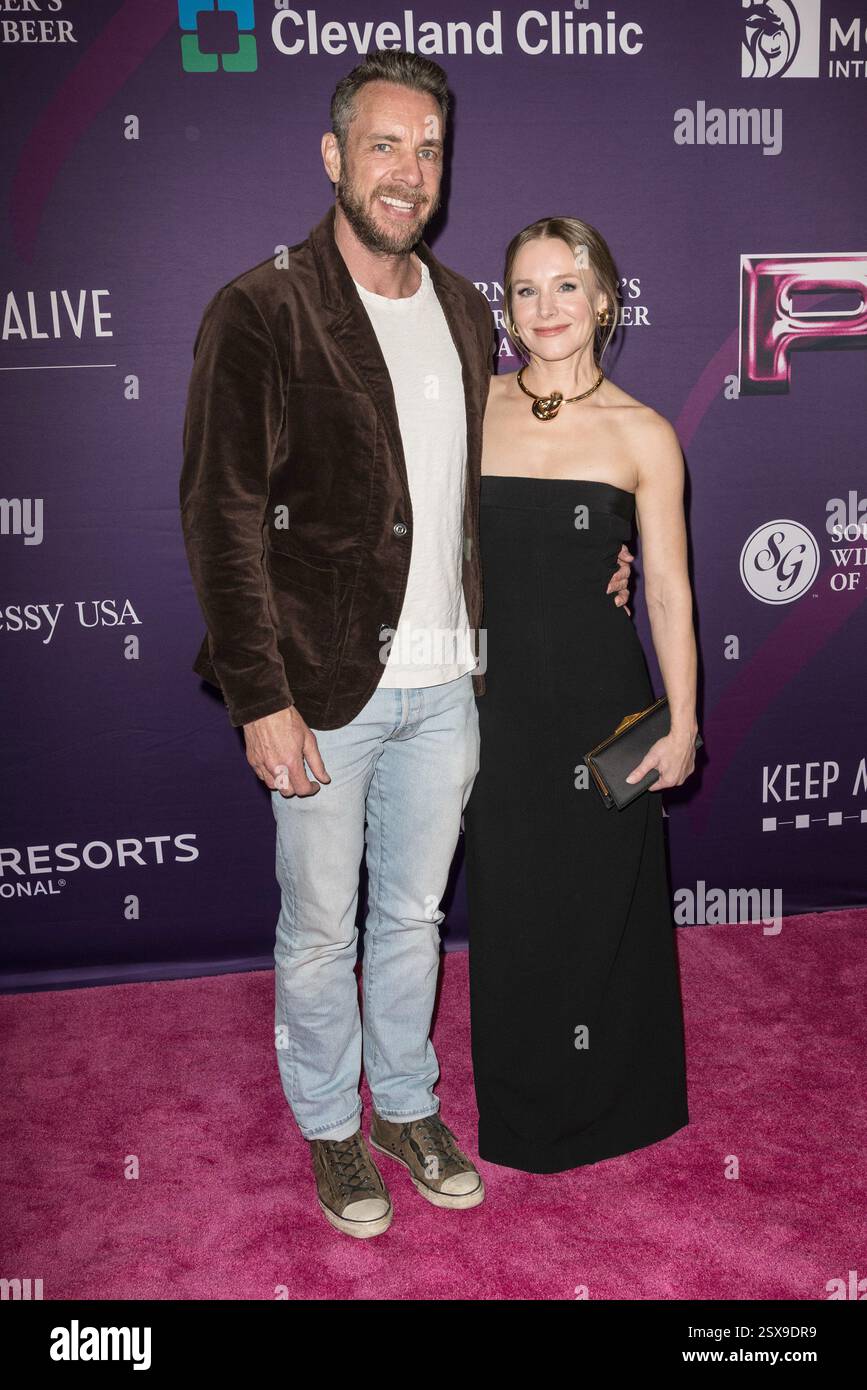 Las Vegas, Nevada, USA. 22nd Feb 2025. LAS VEGAS, Nevada - Dax Shepard ...