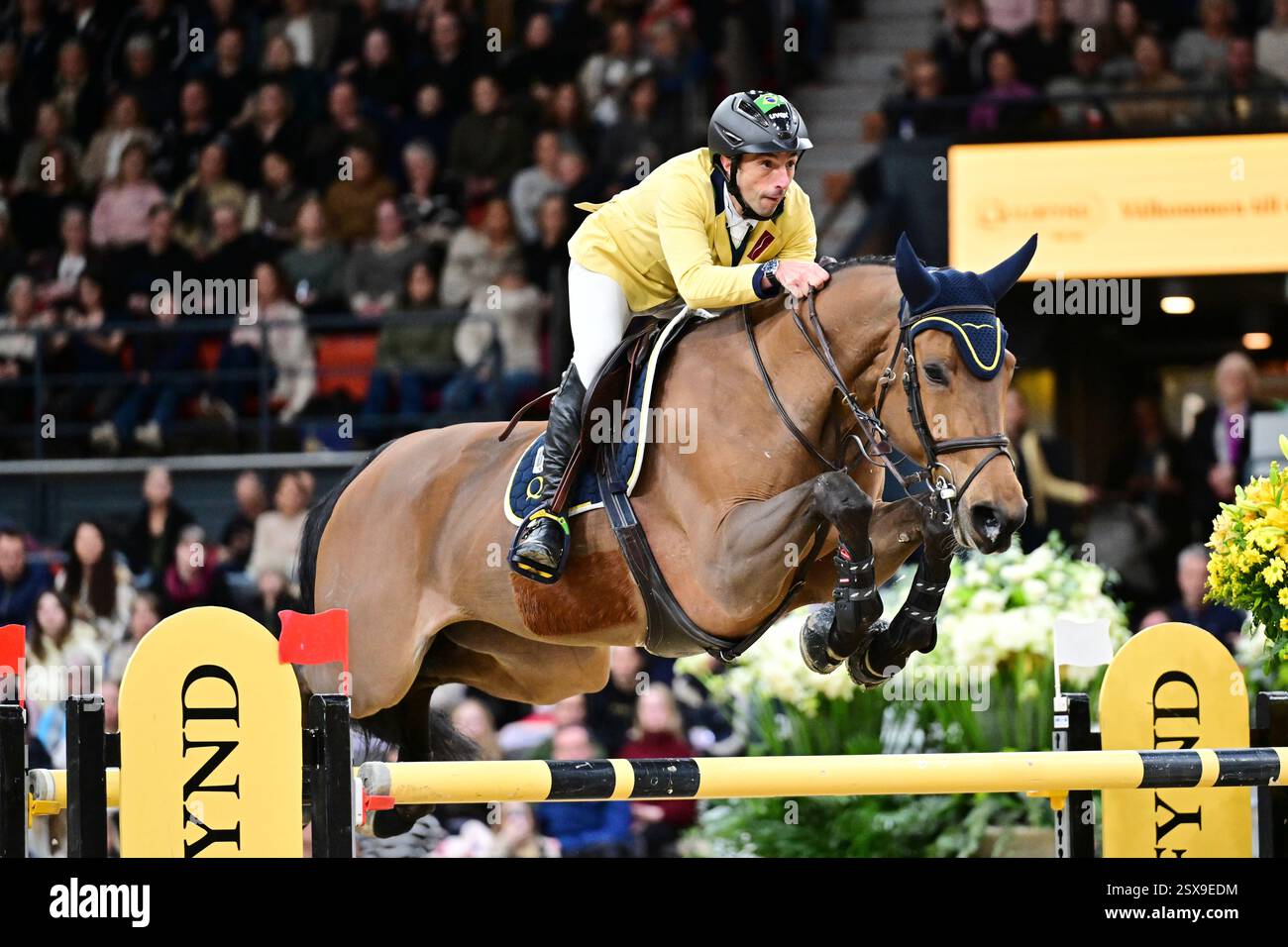 The Netherlands' Maikel van der Vleuten on the horse Beauville Z N.O.P ...