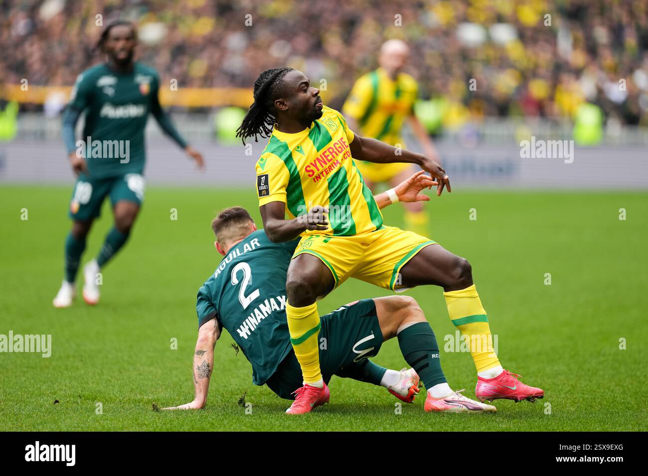 27 Moses SIMON (fcn) during the Ligue 1 Uber Eats match between Nantes ...
