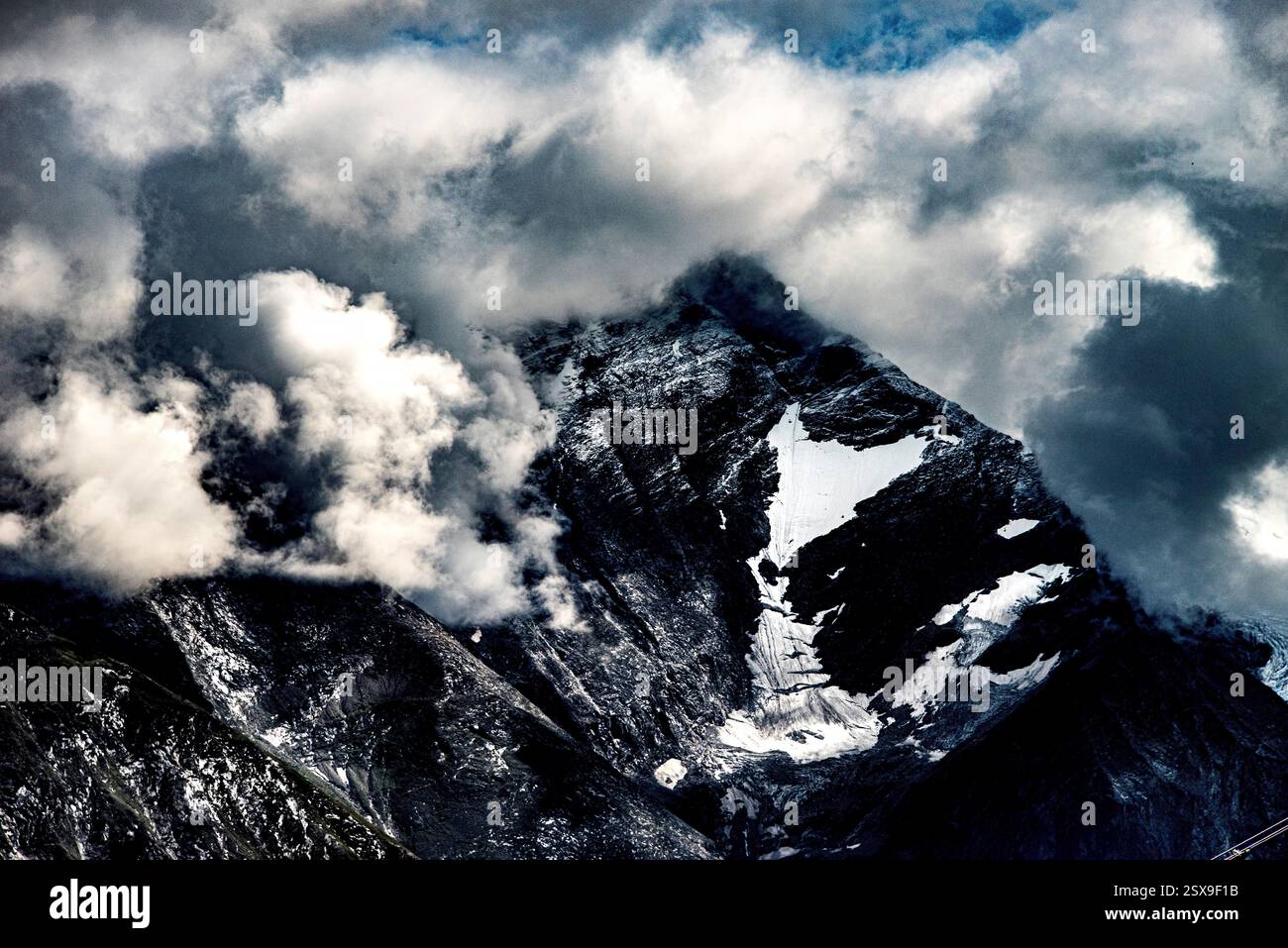 Raw untouched alpine mountain hi-res stock photography and images - Alamy