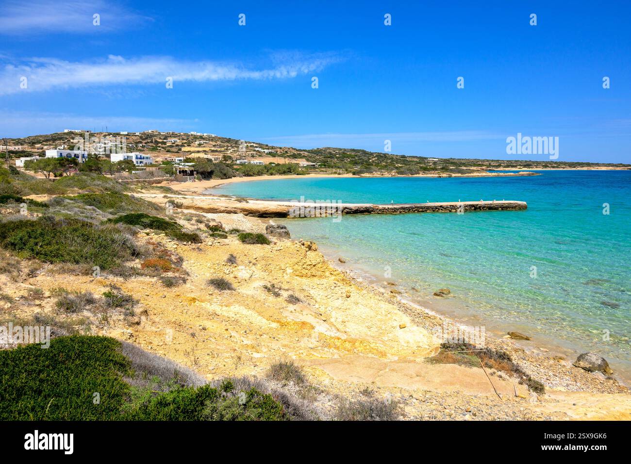 The coast of Ano Koufonisi island. Koufonisia, Small Cyclades, Greece ...