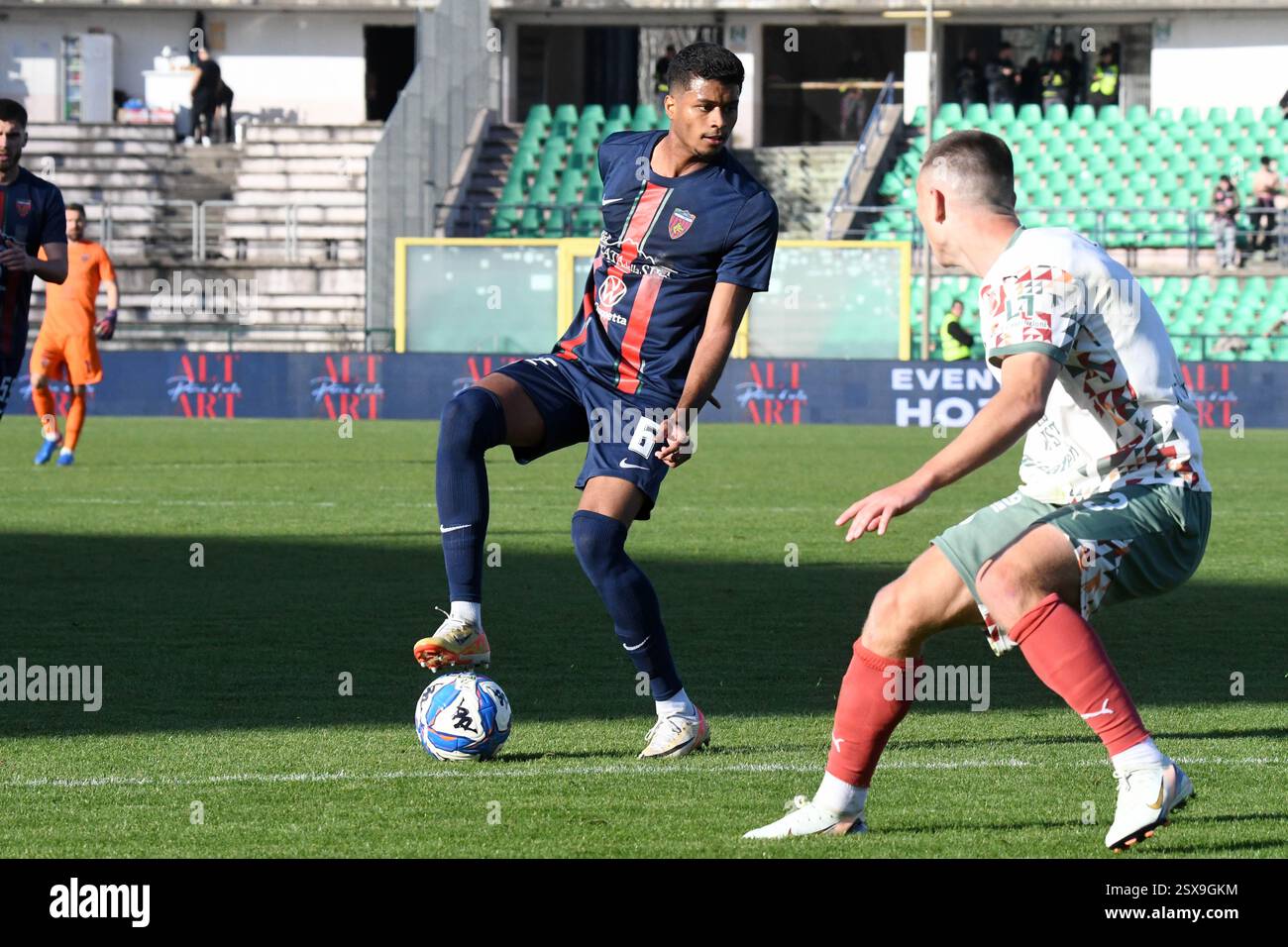 Cosenza, Italy. 23rd Feb, 2025. Matheus Charlys (Cosenza) in action ...